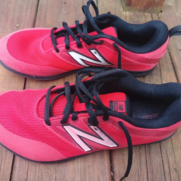 New Balance | Shoes | New Balance Minimus Red Black Mx2rb 9d | Poshmark